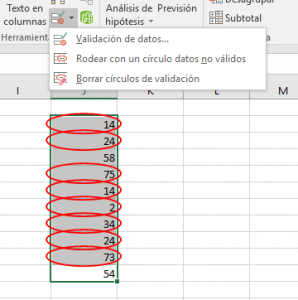 Excel: Pestaña Datos – AutoIncreMental