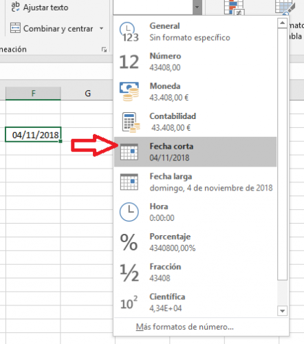 Excel: Conocer los tipos de Datos – AutoIncreMental