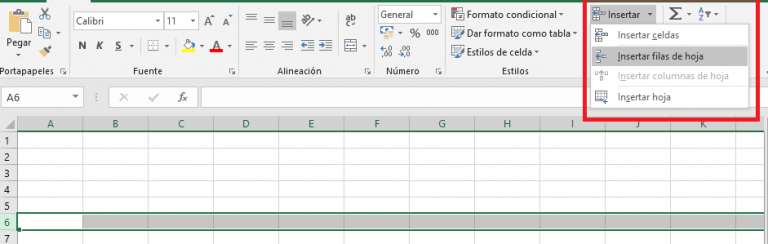 Excel: Trabajar con las opciones de inserción – AutoIncreMental