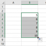 Excel: Opciones de autorrelleno – AutoIncreMental