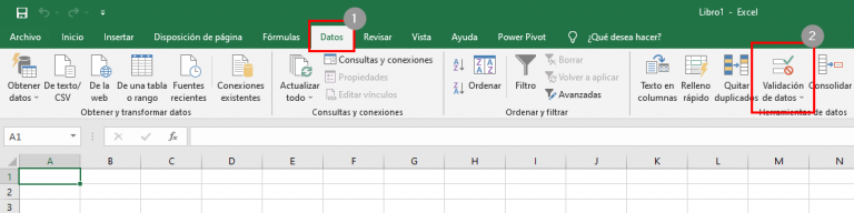 Excel: Validar datos – AutoIncreMental